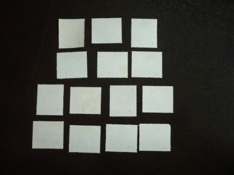 Stamps - Spain - Scott# 1248-1261 - Used Set of 14 Stamps | Europe ...