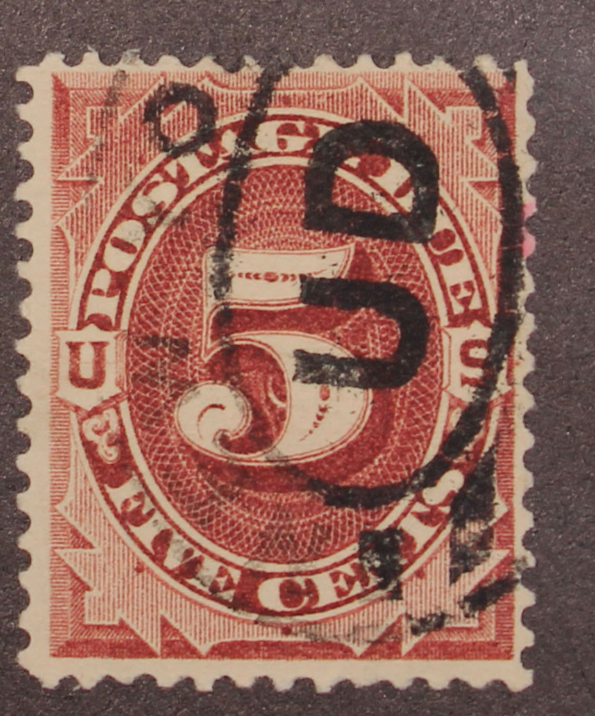 Scott J18 - 5 Cents Postage Due - Used - Nice Stamp - SCV - $50.00 ...