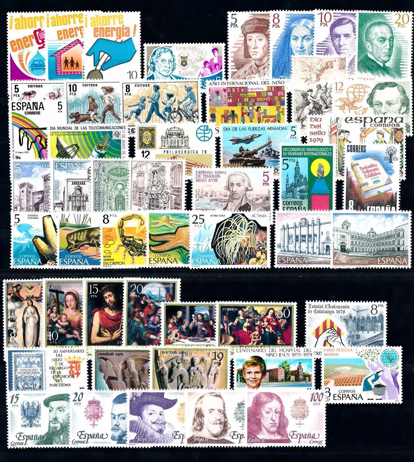 Spain 1979 Complete Year Set MNH | Europe - Spain & Colonies, Stamp ...
