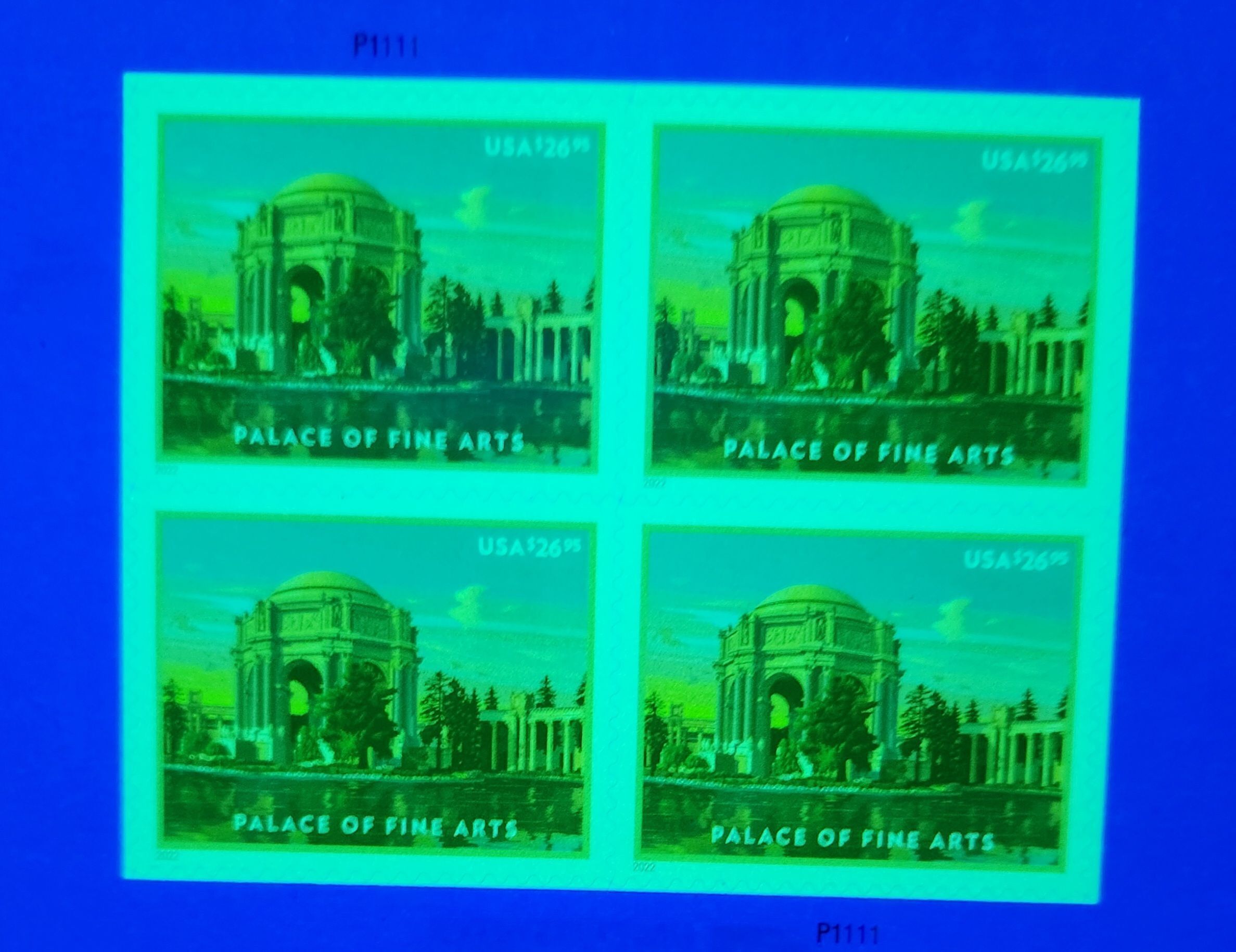 USA Stamp Sheets of 4 #5667 Palace of Fine Arts NMH VF Free FedEx ...