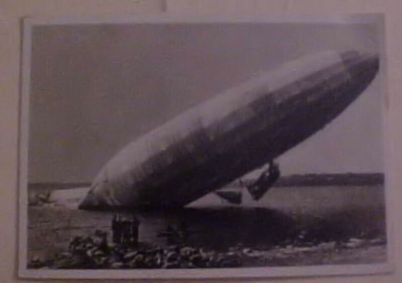 Germany Zeppelin Crash Picture | Europe - Germany & Colonies - Germany ...