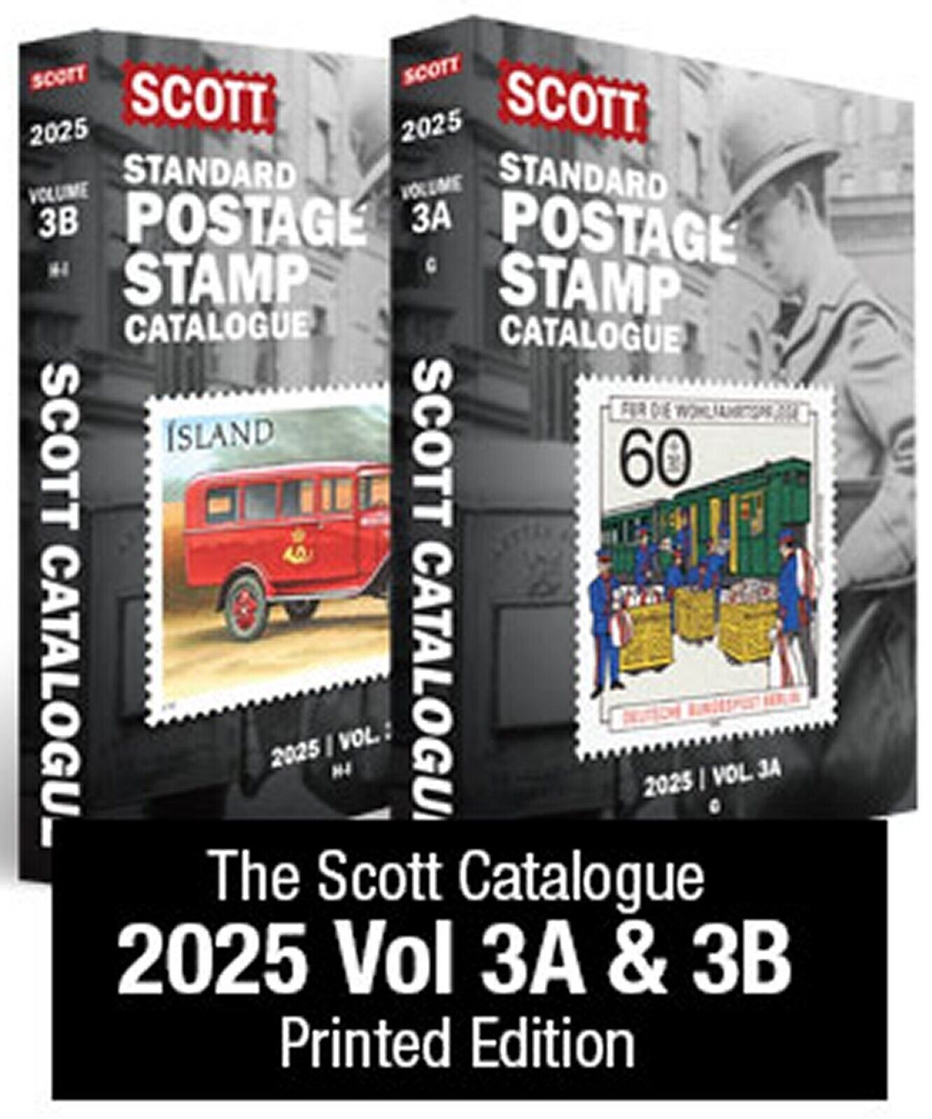 Scott Stamp Catalog 2025 Volume 3A/3B - COUNTRIES G-I Reference Book ...