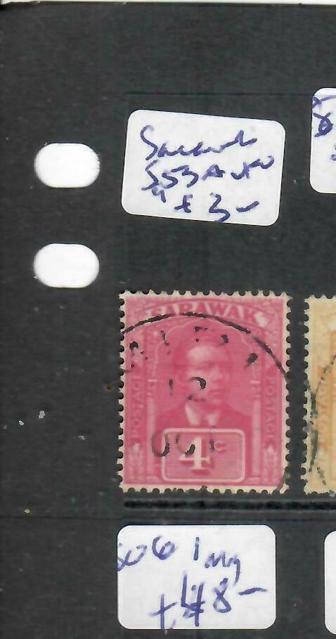 Sarawak (Pp2912Bb) Brooke 4c SG 53a VFU | Asia - Malaysia, Stamp / HipStamp