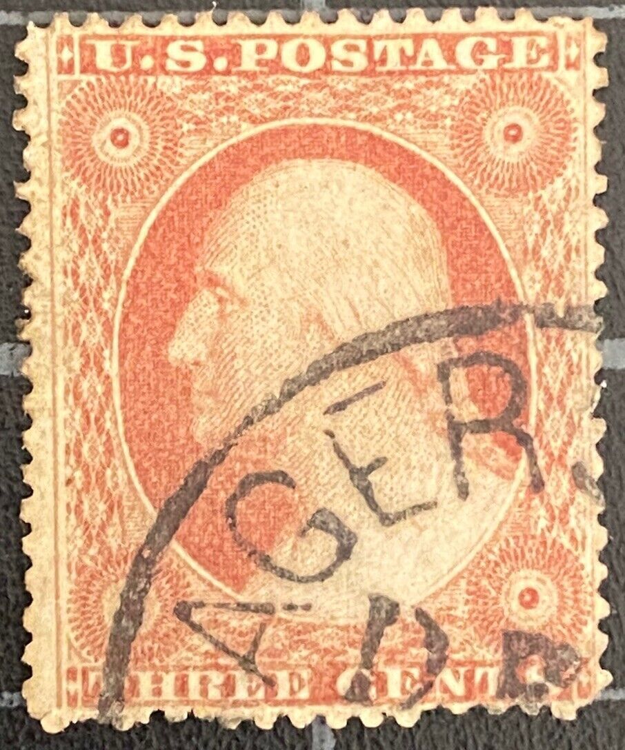 US Stamps-SC# 26 - Used - Corner Crease - SCV = $10.00 | United States ...