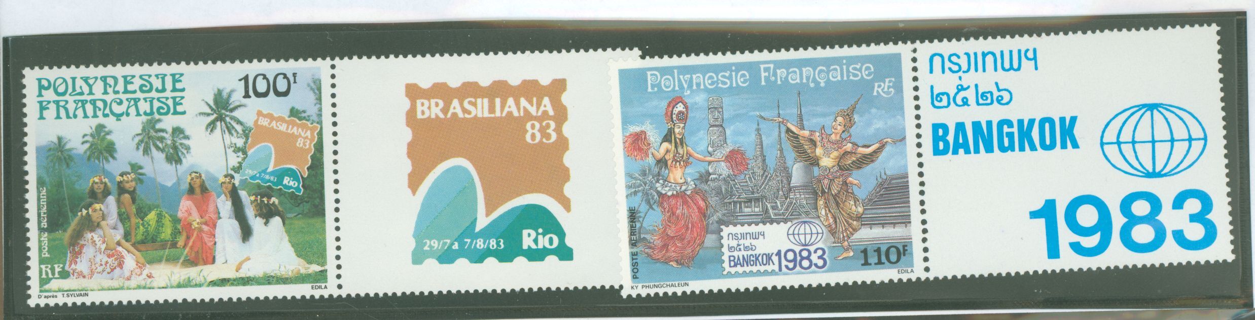 French Polynesia #C200-C201 Single (Complete Set) | Australia & Oceania ...