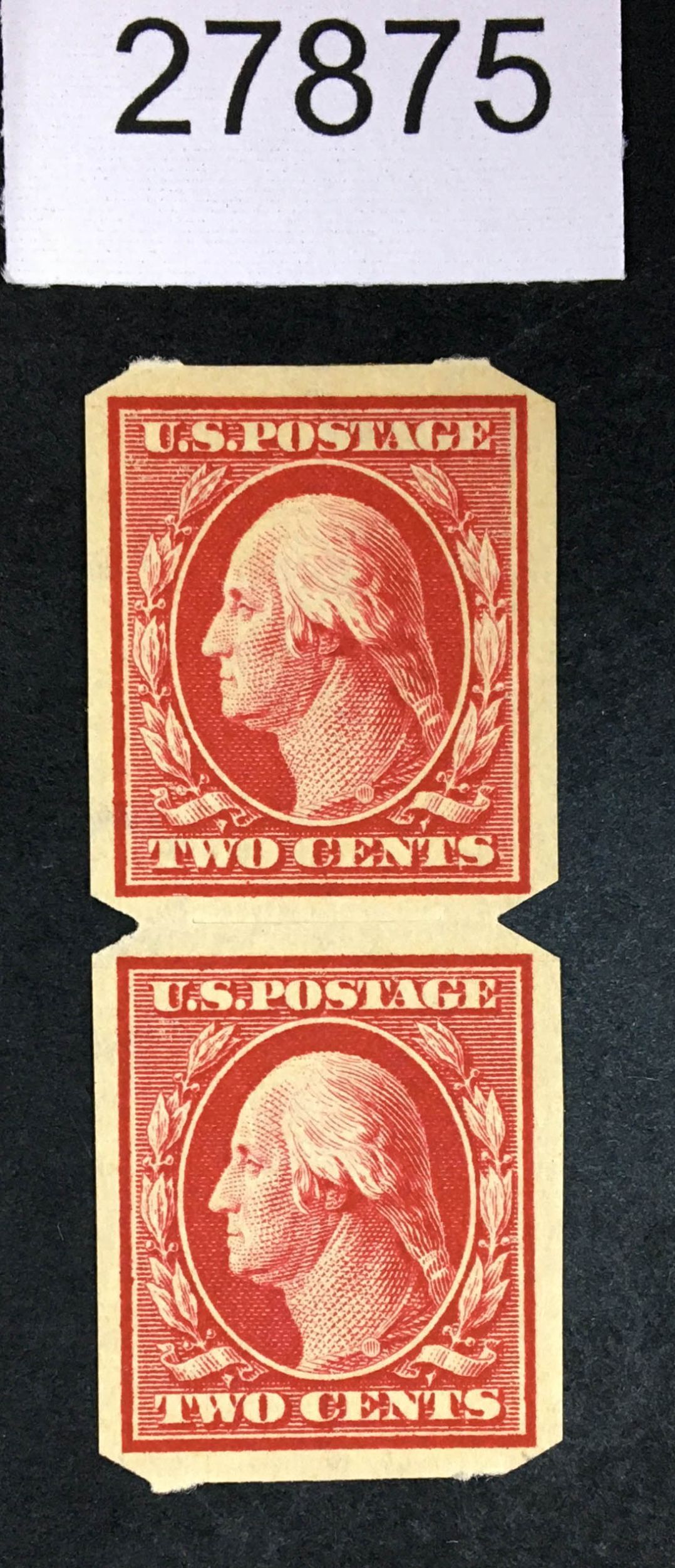 US Stamps # 384 Pair Auto Vending Mint OG H $28 LOT #27875 | United ...