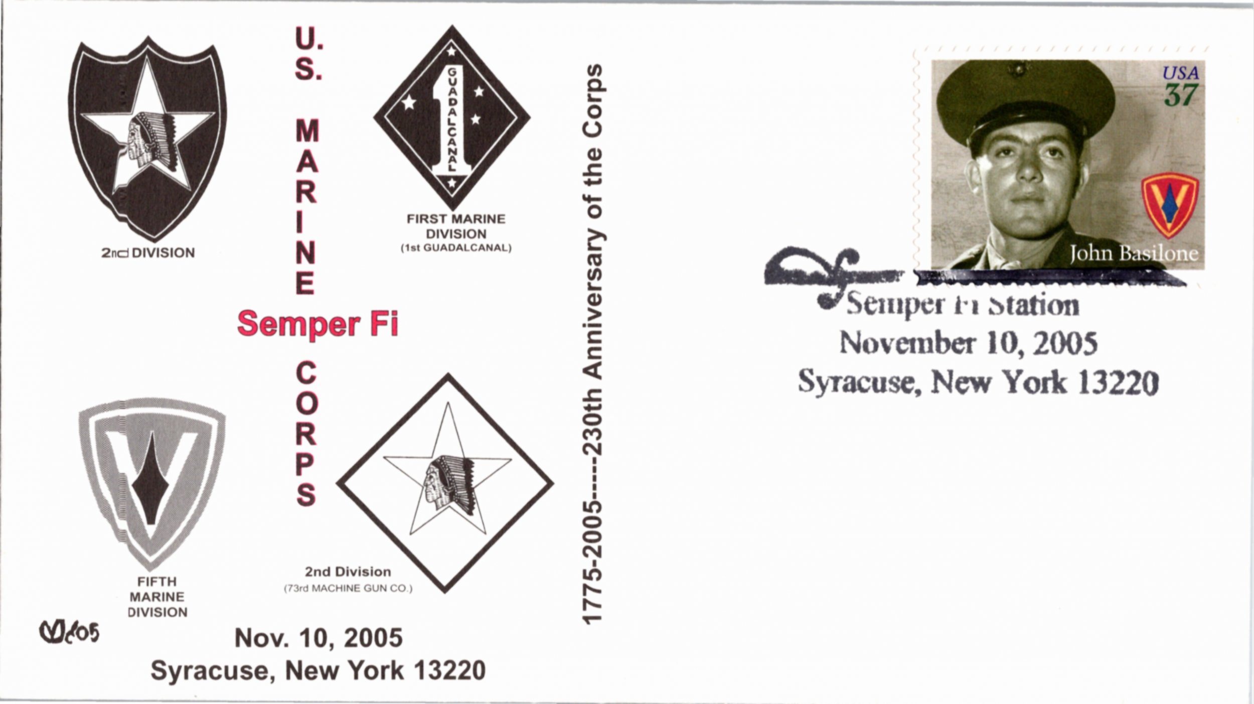 United States, New York, United States First Day Cover, U.S. Marine ...