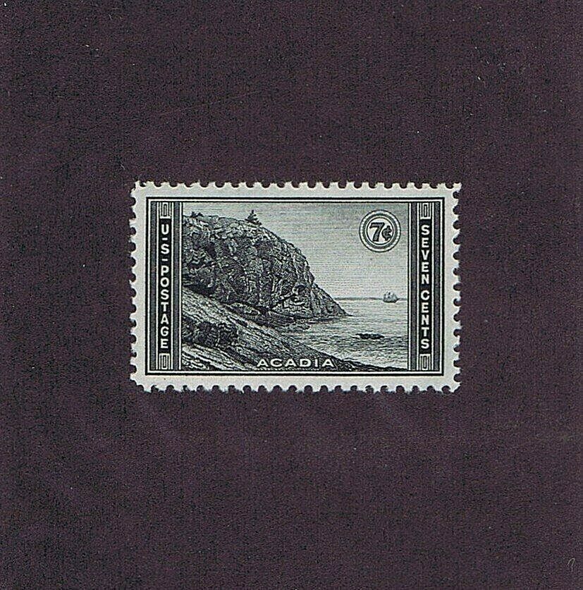 SC# 746 Unused OG MNH 7c Great Head Acadia Park ME 1934 2020 Psag Cert ...
