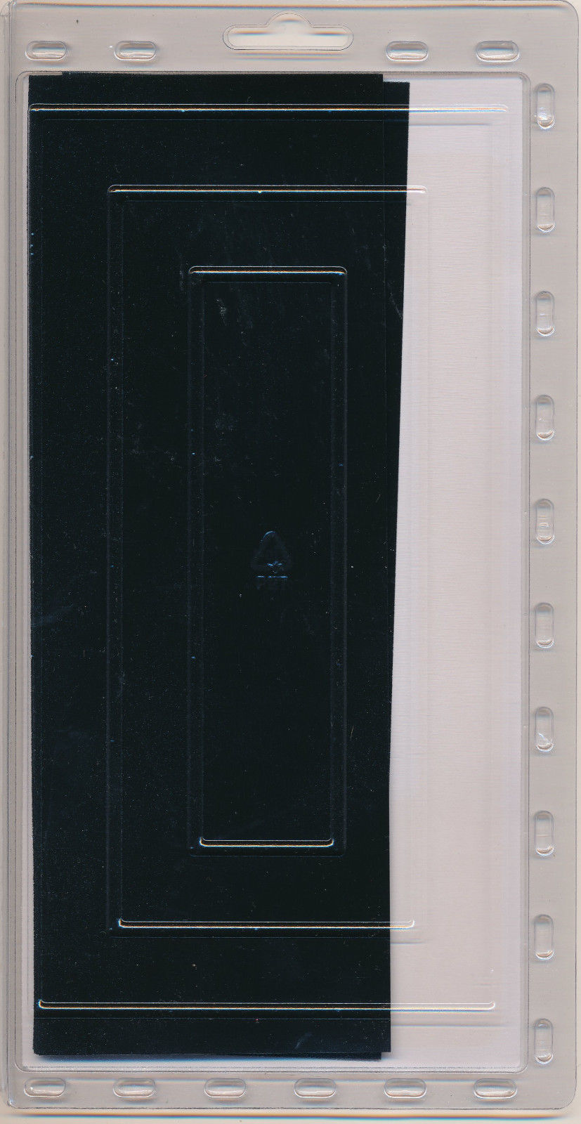 Prinz Scott Stamp Mount 82/240 BLACK Background Pack of 10 / HipStamp