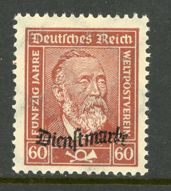 Germany 1924 Official 60pf WMK Scott # O60 Mint T701 | Europe - Germany ...
