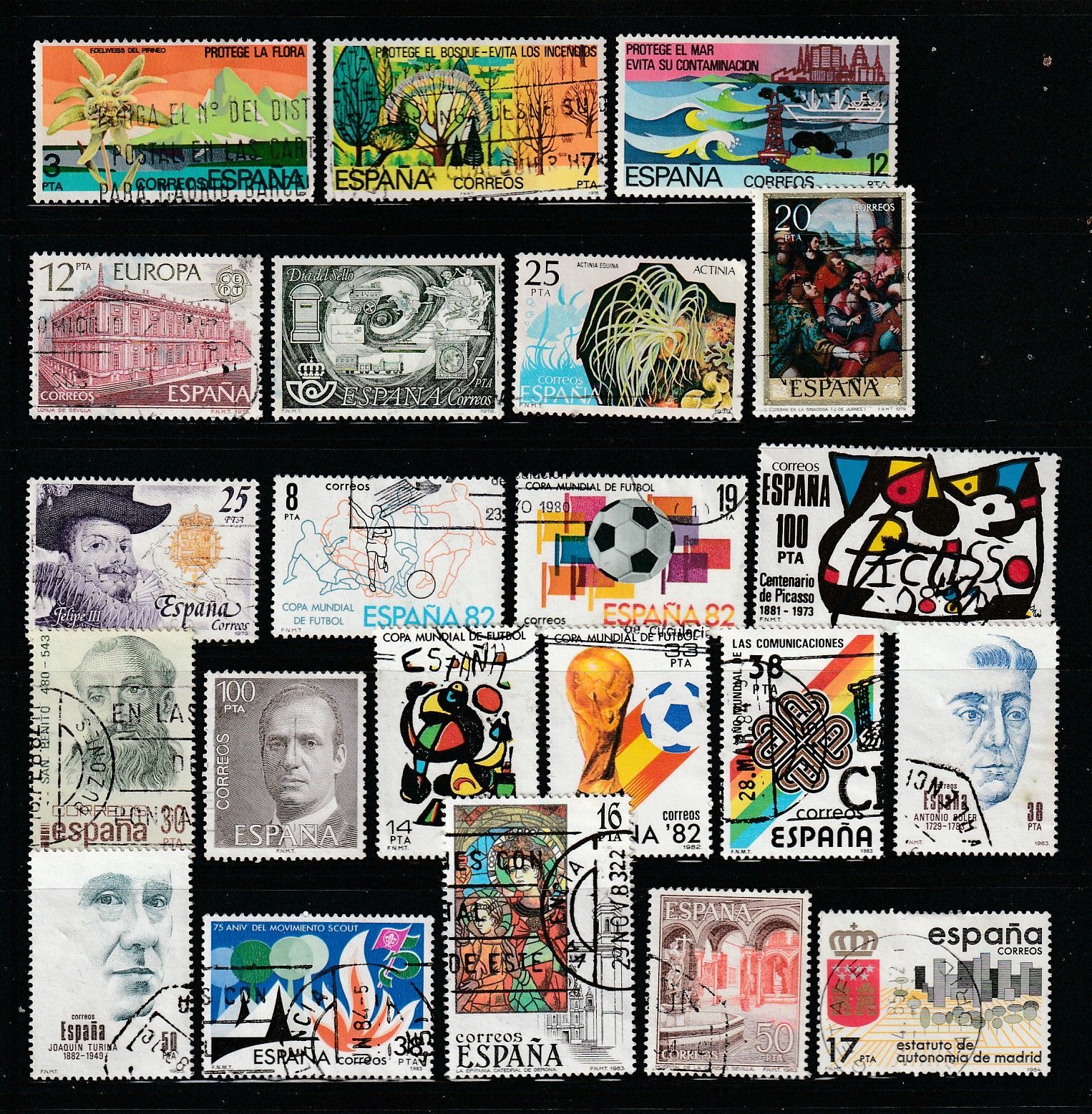 Spain - Lot N - No Damaged Stamps. All The Stamps Are In The Scan ...