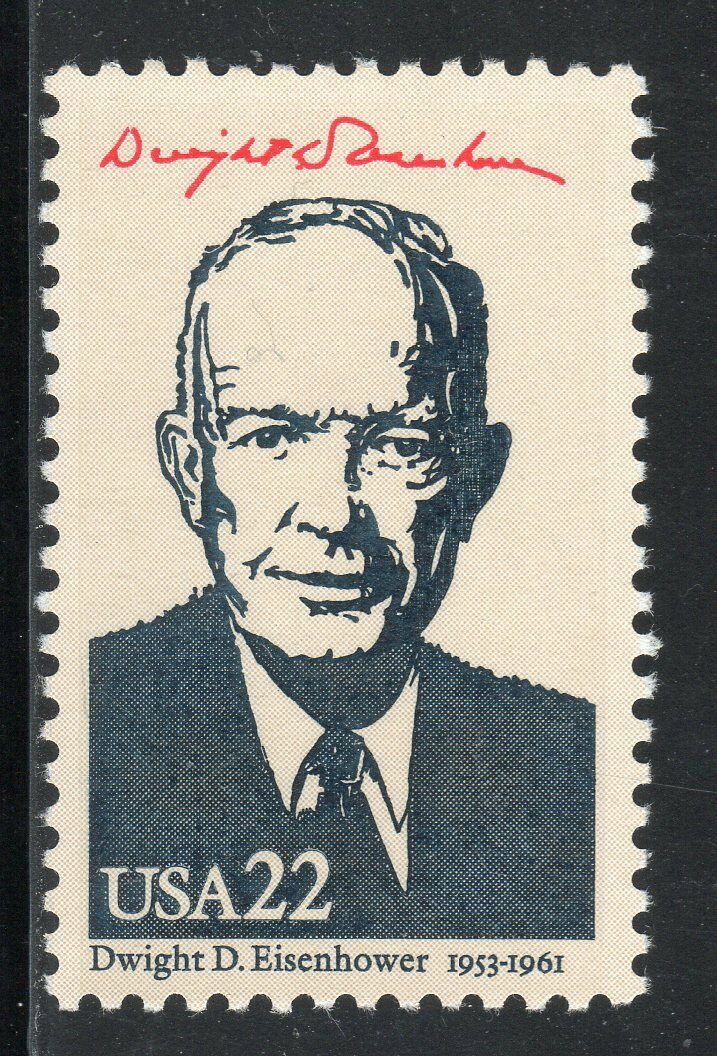 2219g * DWIGHT D EISENHOWER ** President 1953-1961 ** U.S, Postage ...