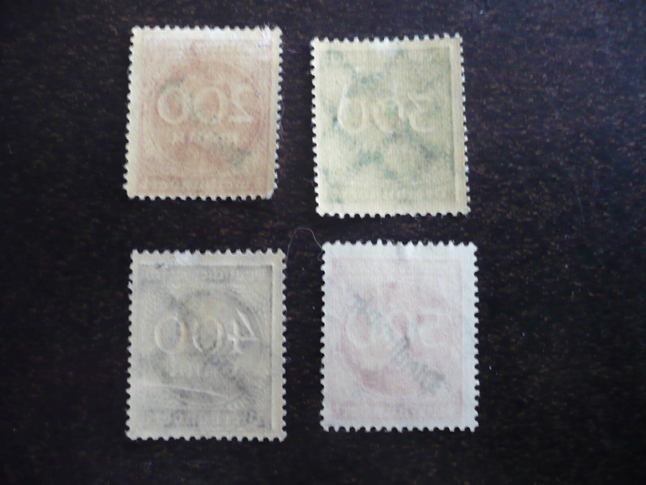 Stamps - Germany - Scott# O25-O28 - Mint Hinged Partial Set of 4 Stamps ...