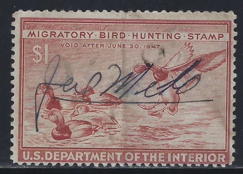 Scott # RW13 Lot D359 Duck Hunting Stamp Used CV15.00 | United States ...