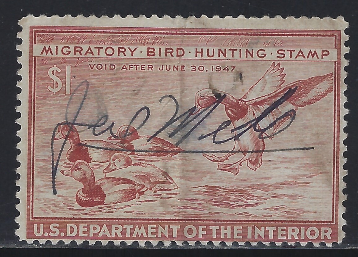 Scott # RW13 Lot D359 Duck Hunting Stamp Used CV15.00 | United States ...