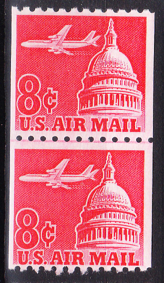 MOstamps - US Scott #C65 (Untagged) Mint OG NH Coil Line Pair - Lot ...