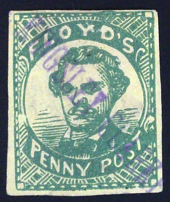 Scott#68L Local - L144 Design - Forgery C - Floyd's Penny Post | United ...