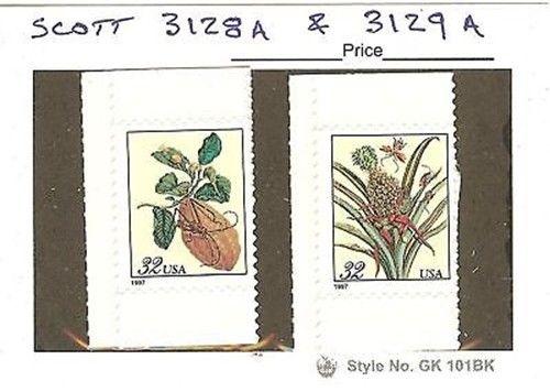 US Scott # 3128a & 3129a /1997 Merian Botanical Print | United States ...