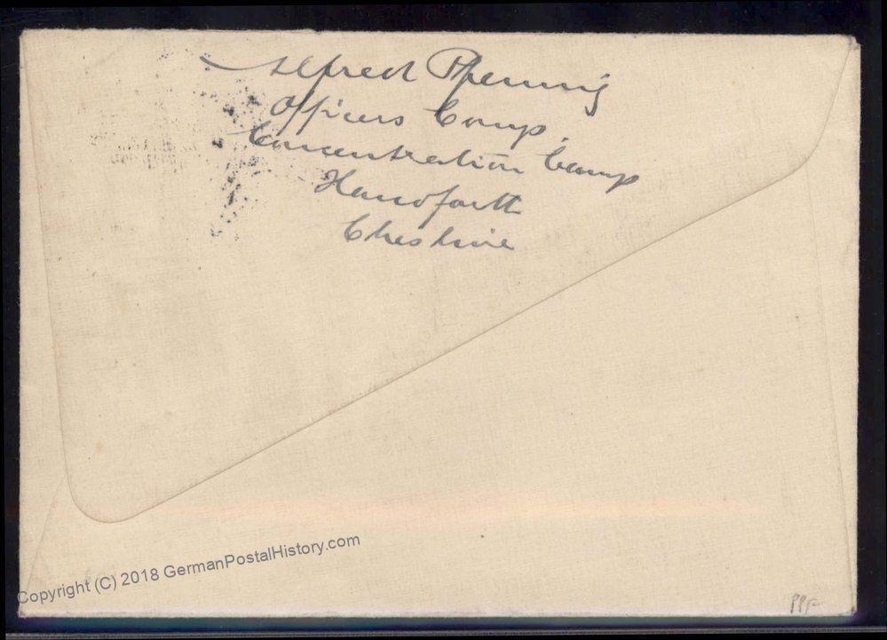 German 1914 WWI POW UK Britain Camp Cover Censored 91033 | Worldwide ...