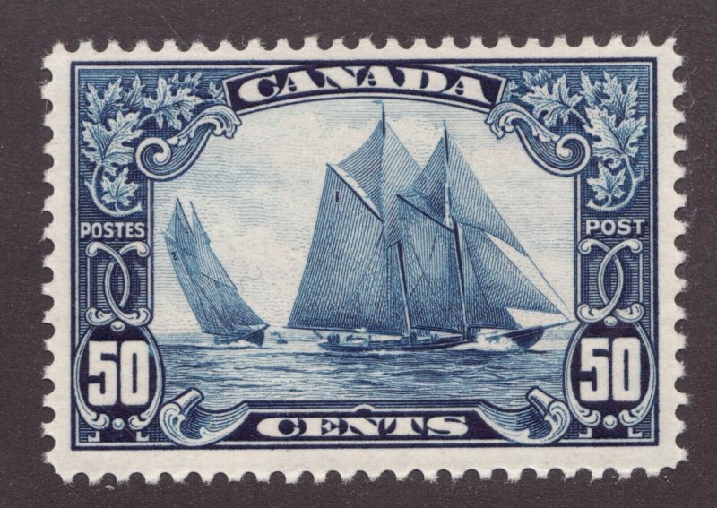 1929 Canada 50¢ The famous Bluenose Sailing KGV #158 Postage Stamp ...