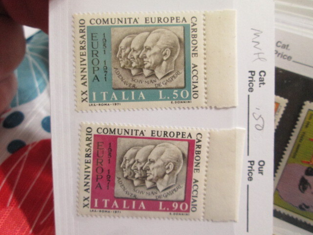 Italy #1036-1037 MNH set 2023 SCV = $0.50 | Europe - Italy, General ...