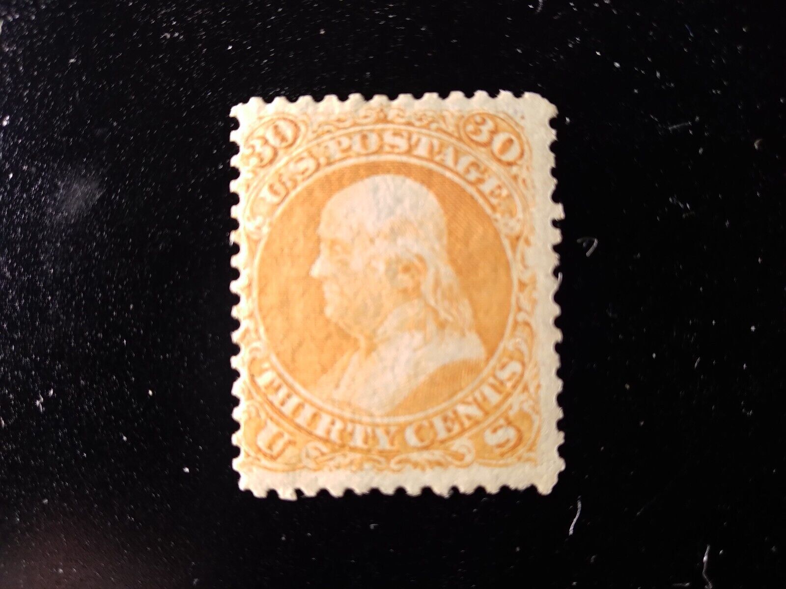 US #71 mint hinged with cert e23.7 14998 | United States, General Issue ...