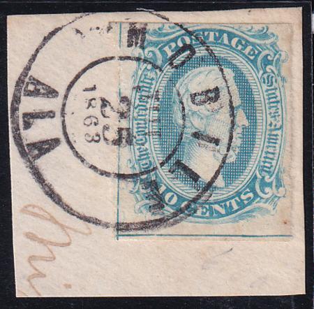 US CSA 10 Sound Stamp, Rich Color, 2 Frame Lines On Piece For Mobile ...