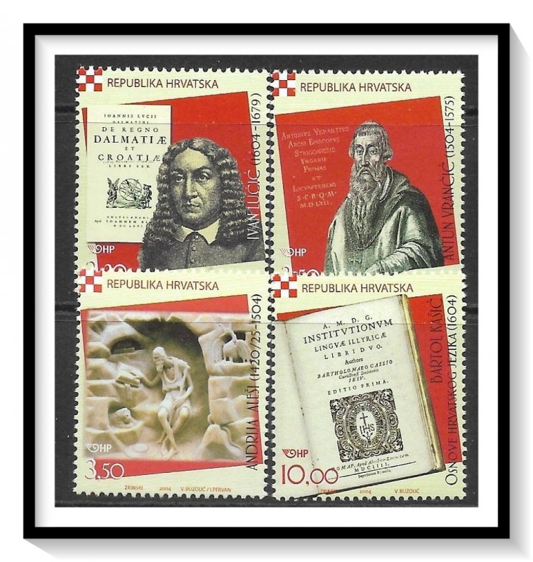 Croatia #546-549 Famous Croats Set MNH | Europe - Croatia, General ...