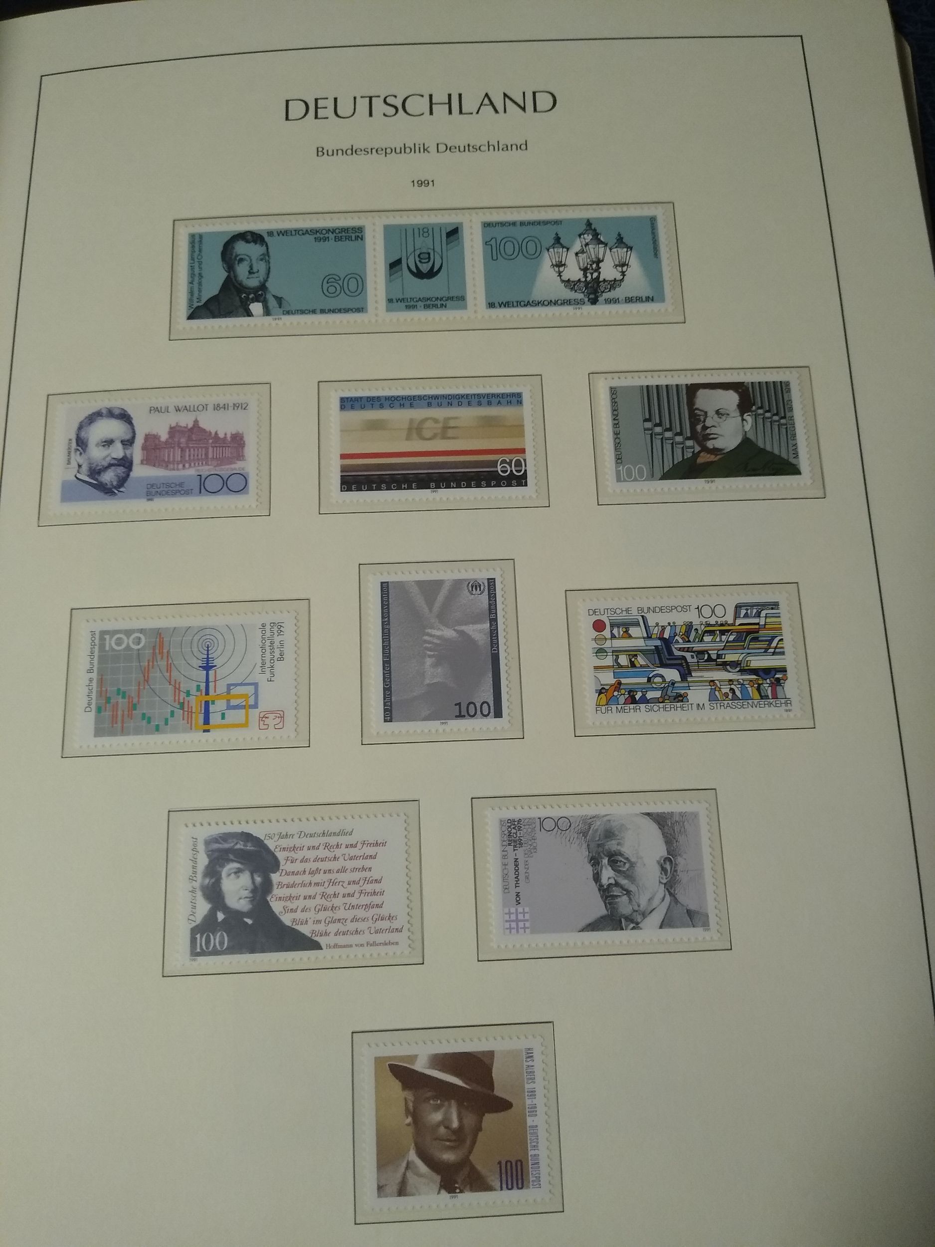 collection in album Germany 1980-97 complete MNH EU: CV $1396 | Europe ...
