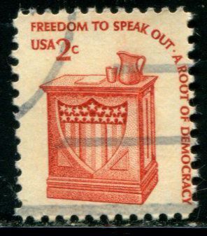 1582 US 2c Freedom to Speak Out, used | United States, General Issue ...