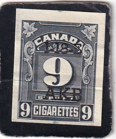 Canada Cigarettes Tax Stamps | Canada, Stamp / HipStamp
