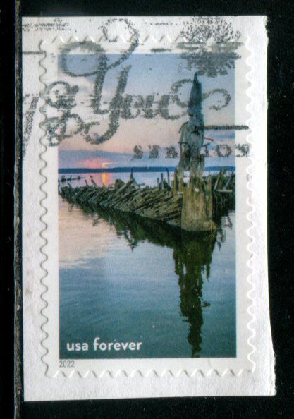 5713e US (60c) National Marine Sanctuaries - Mallows Bay SA, used ...