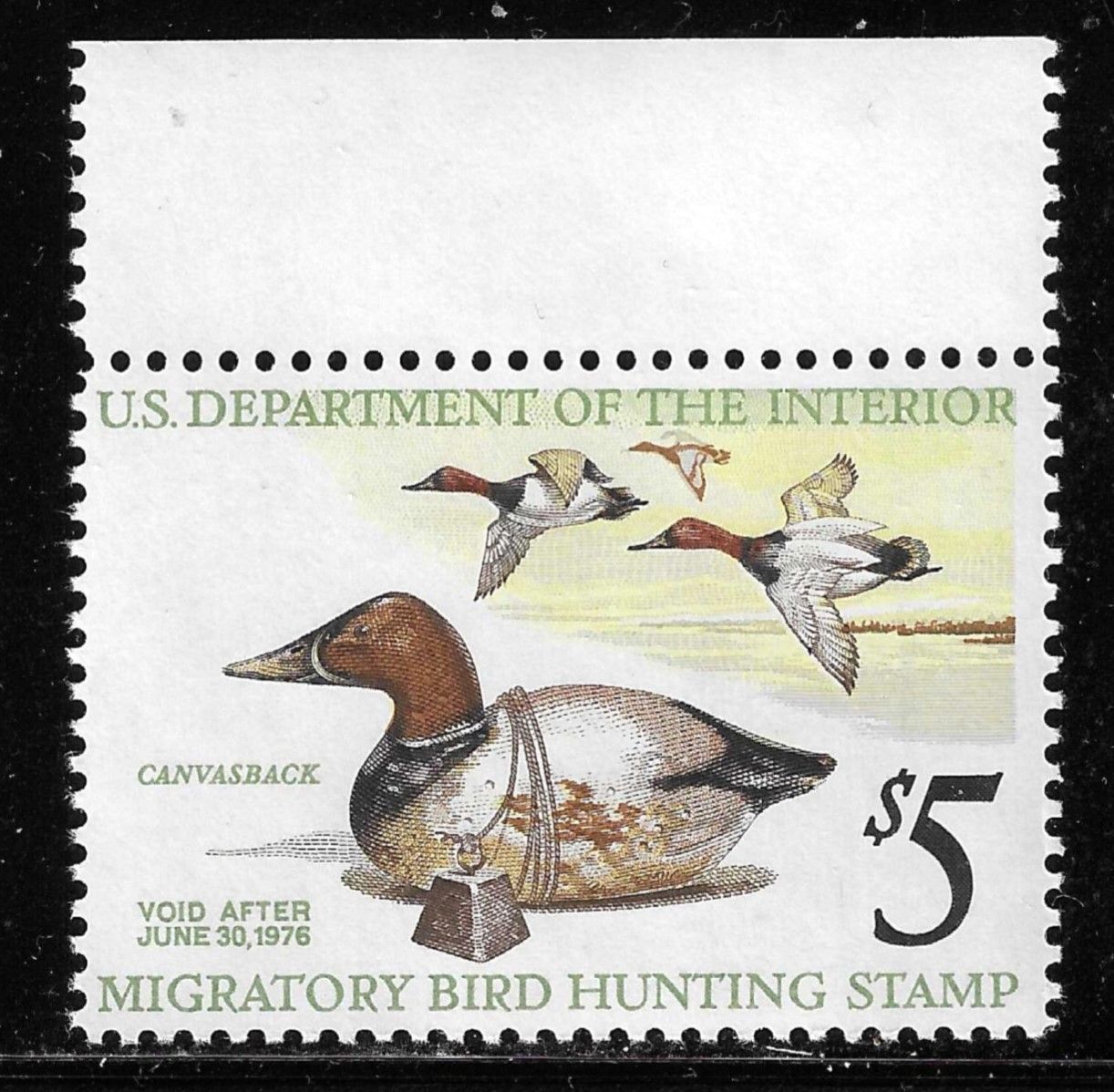 Scott # RW42 Lot E703 $5.00 Duck Hunting Stamp MNH OG | United States ...