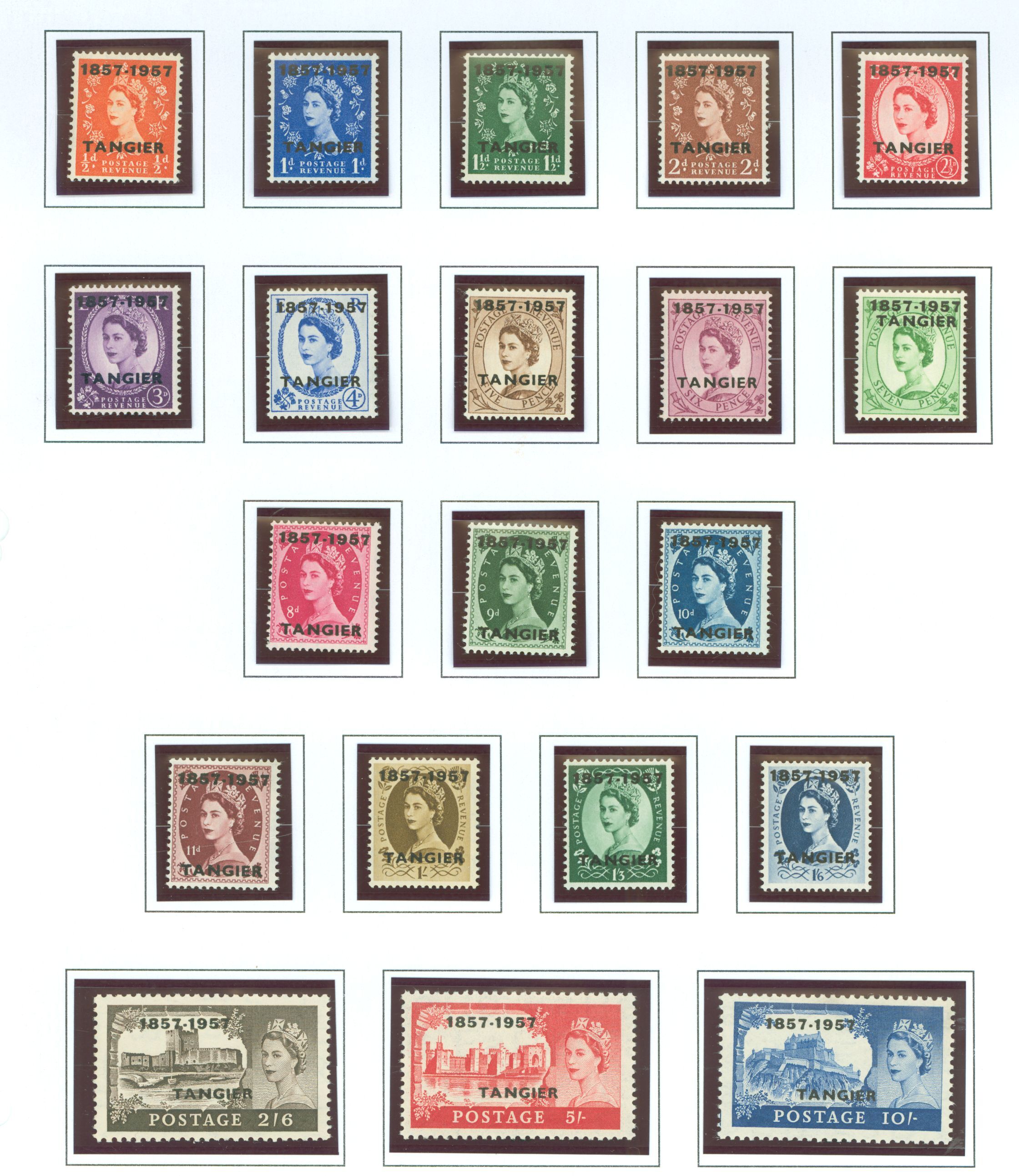 Morocco #592-611 Mint (NH) Single (Complete Set) | Africa - Morocco ...