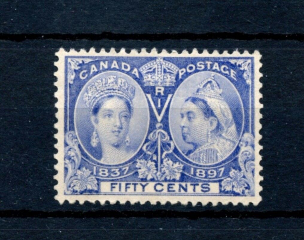 Fifty cent Jubilee nicely centered #60 VF no gum unused Cat $250as used ...