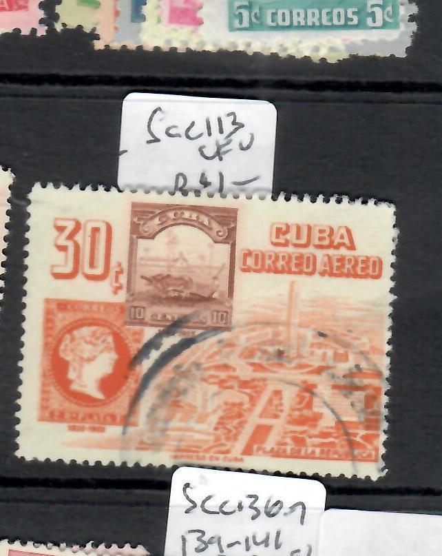 Cuba Stamp on Stamp AIR Mail SC C113 VFU P0603H | Caribbean - Cuba, Air ...