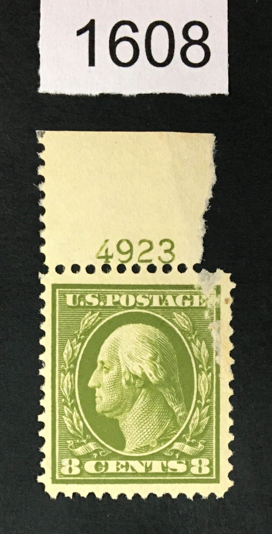 US Stamps # 380 Mint OG H Plate Single LOT #1608 | United States ...