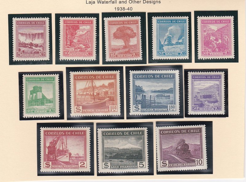 Chile # 186-197, Discovery of Chile 400th Anniversary, Hinged 1/2 ...