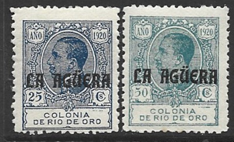Collection LOT 17567 LA Aguera 2 MH Stamps 1920 | Europe - Spain ...