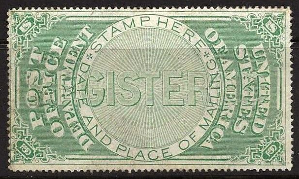 United States - OXF1 Registered - Pretty Stamp | United States, Back of ...