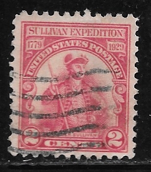 USA 657: 2c Major General Sullivan, used, VF | United States, General ...