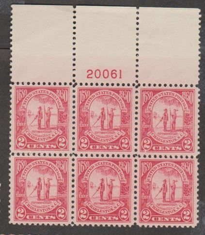 U.S. Scott Scott #683 Charleston, South Carolina Stamp - Mint Plate ...