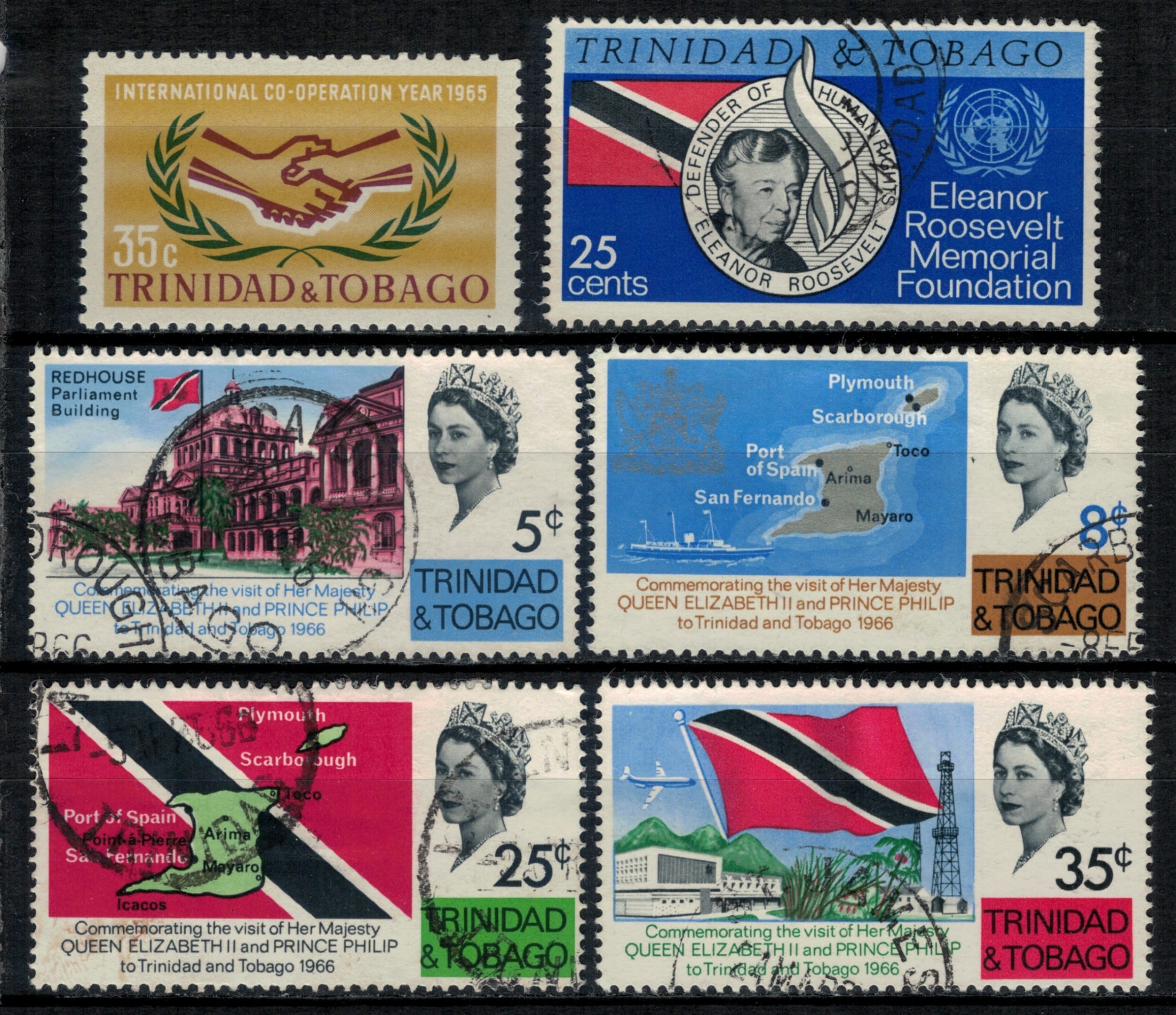 Trinidad & Tobago #117-22*/u CV $3.30 | Caribbean - Trinidad and Tobago ...