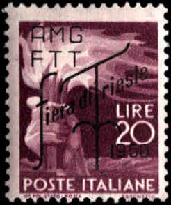 Italy - Trieste #82-83, Complete Set(2), 1950, Never Hinged | Europe ...