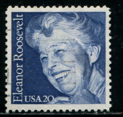2105 US 20c Eleanor Roosevelt, used | United States, General Issue ...