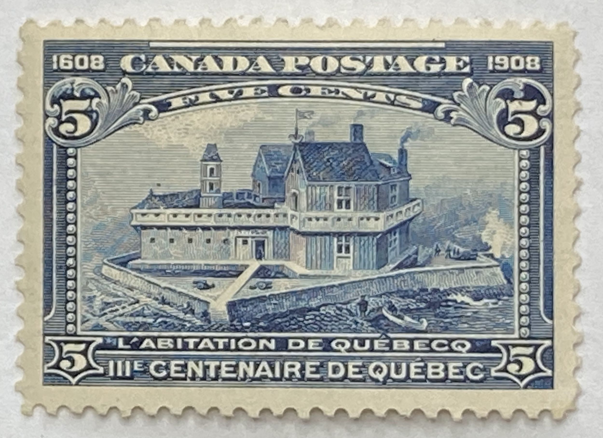 CANADA 1908 #99 Quebec Tercentenary Issue - MH (CV 75$ +) | Canada ...