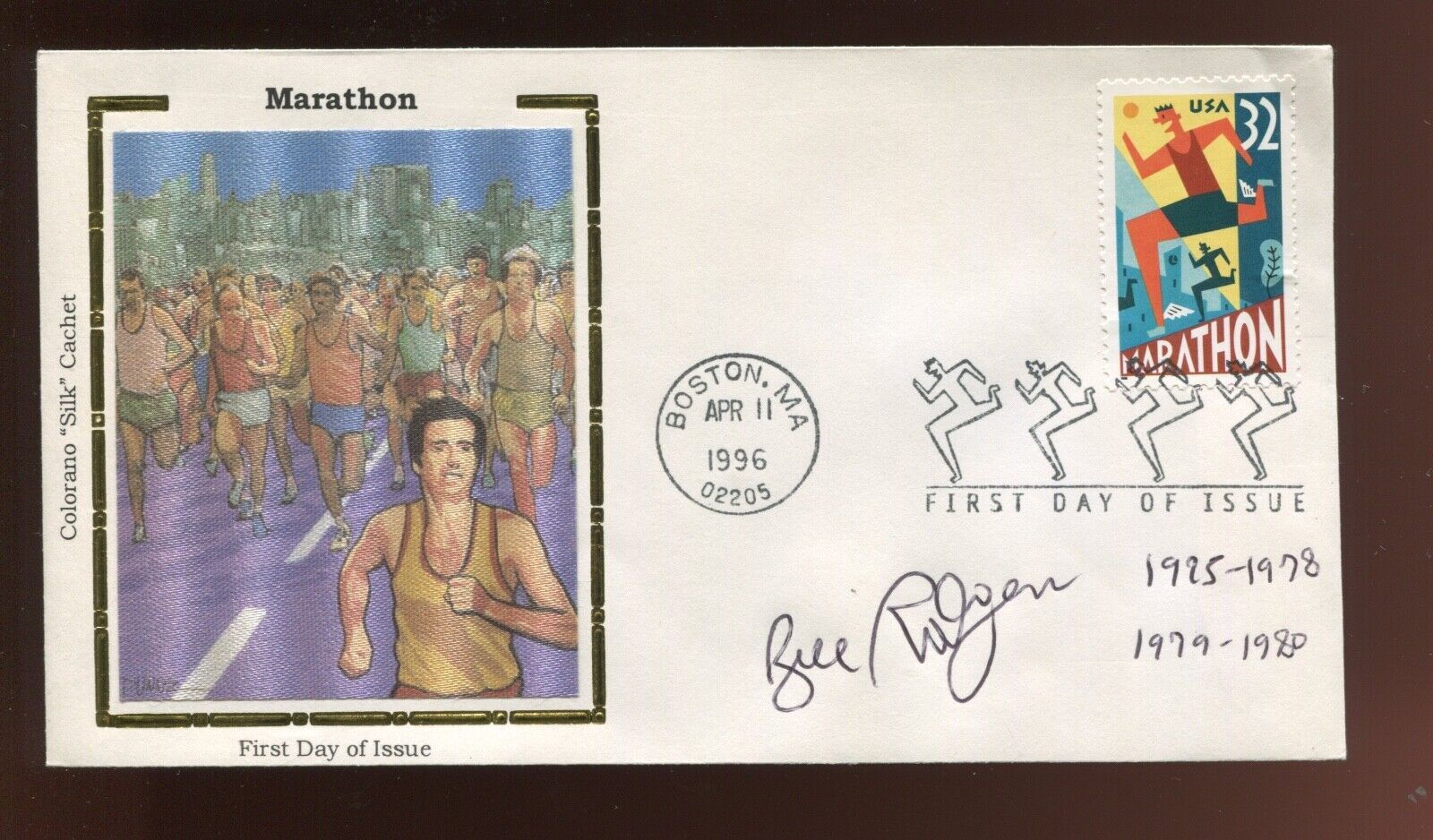 Bill Rodgers American runner Signed Cover DC1815 | United States, Stamp ...