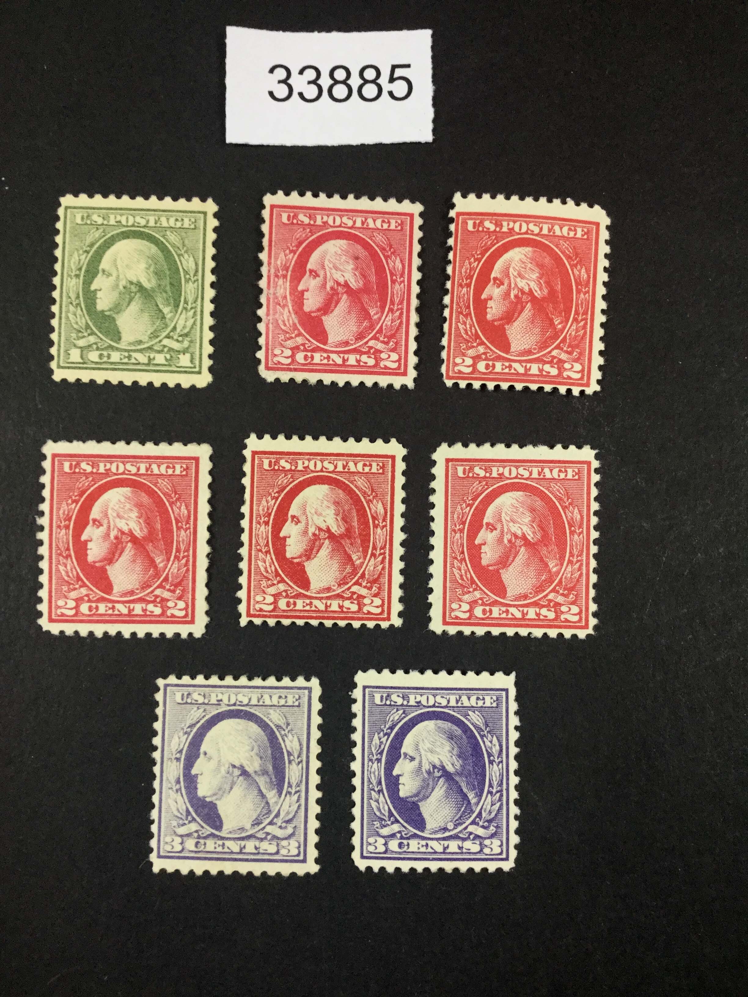 US Stamps 1918-20 Offset Printing P.11 Mint OG H LOT #33885 | United ...