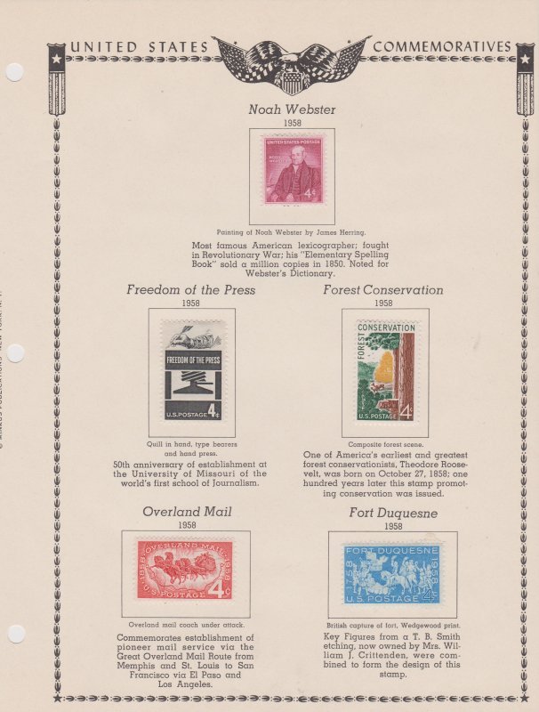 United States Stamps #1100/1128 range from/to | United States, General ...