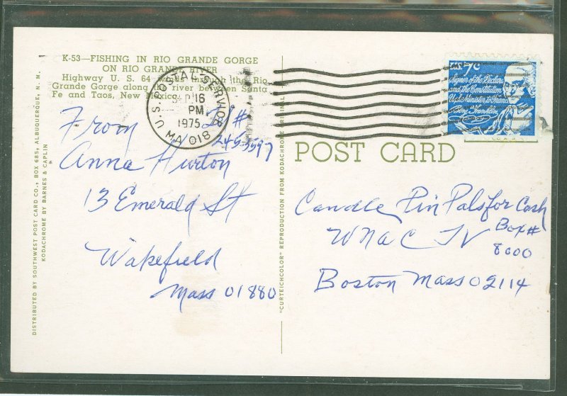 US 1393D 1975 7c Benjamin Franklin paying a short-lived rate for ...